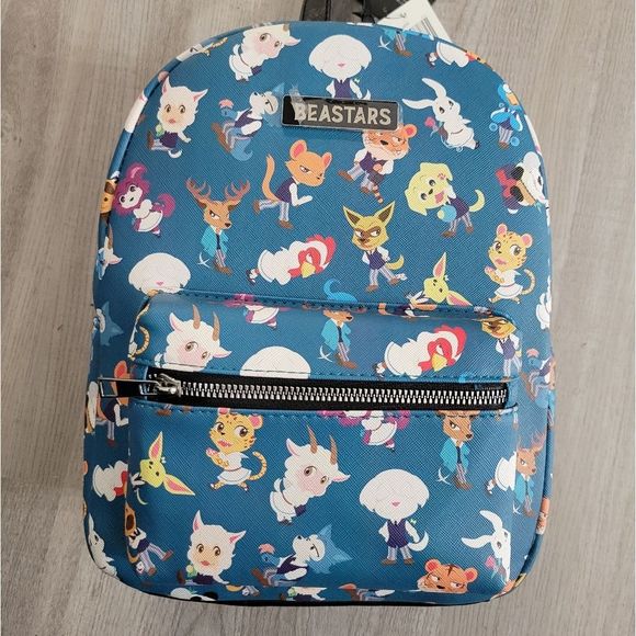 Bioworld | Accessories | Beastars Chibi Character Aop Mini Backpack ...